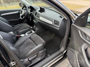 Black Audi Q3 2013 in Riga, with an engine capacity of 2.00 L and mileage of 137 thousand km for 12000 €, photo 12 on AUTOMOTO.COM.LV