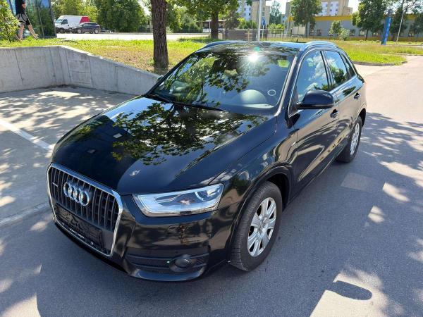 Black Audi Q3 2013 in Panevezys, with an engine capacity of 1.98 L and mileage of 266 thousand km for 8999 €, photo 3 on AUTOMOTO.COM.LV
