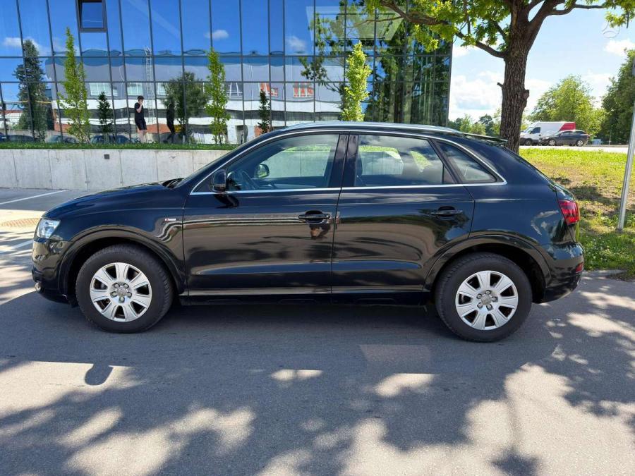 Melns Audi Q3 2013 Panevēža, ar dzinēja tilpumu 1.98 L un nobraukumu 266 tūkst. km par 8999 €, foto 13 vietnē AUTOMOTO.COM.LV