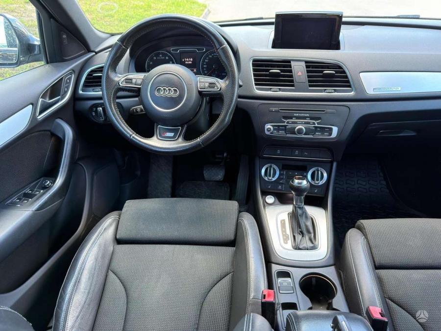 Melns Audi Q3 2013 Panevēža, ar dzinēja tilpumu 1.98 L un nobraukumu 266 tūkst. km par 8999 €, foto 15 vietnē AUTOMOTO.COM.LV