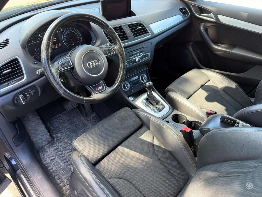 Melns Audi Q3 2013 Panevēža, ar dzinēja tilpumu 1.98 L un nobraukumu 266 tūkst. km par 8999 €, foto 16 vietnē AUTOMOTO.COM.LV