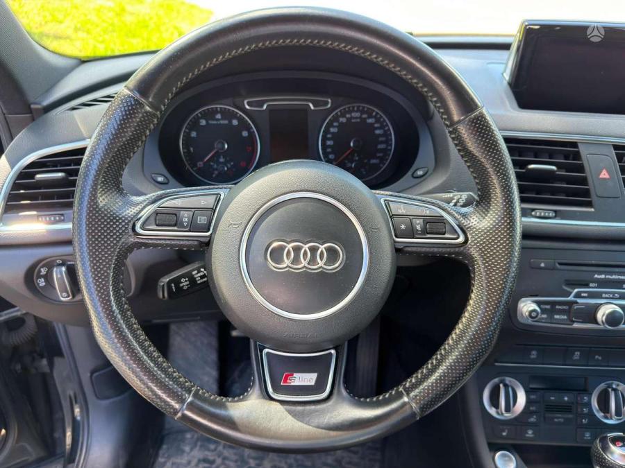 Melns Audi Q3 2013 Panevēža, ar dzinēja tilpumu 1.98 L un nobraukumu 266 tūkst. km par 8999 €, foto 21 vietnē AUTOMOTO.COM.LV