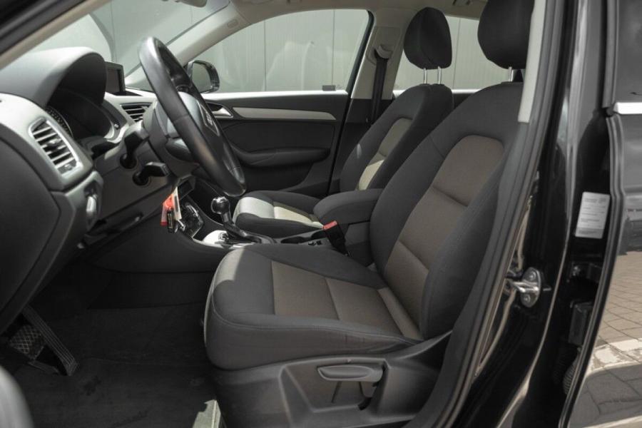 Black Audi Q3 2013 in Vilnius, with an engine capacity of 2.00 L and mileage of 62 thousand km for 12550 €, photo 11 on AUTOMOTO.COM.LV
