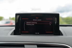 Black Audi Q3 2013 in Vilnius, with an engine capacity of 2.00 L and mileage of 62 thousand km for 12550 €, photo 16 on AUTOMOTO.COM.LV