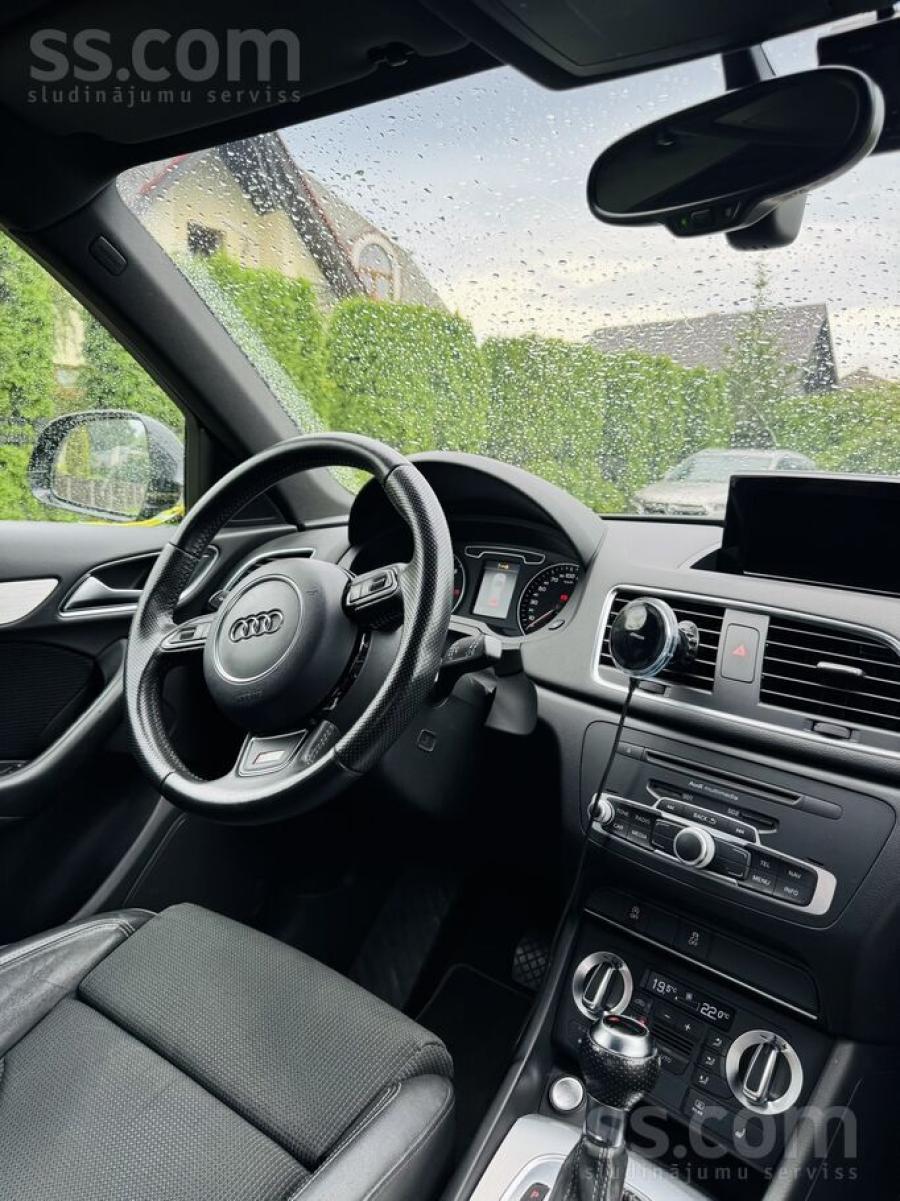 Melns Audi Q3 2013 Rīga, ar dzinēja tilpumu 2.00 L un nobraukumu 267 tūkst. km par 11000 €, foto 8 vietnē AUTOMOTO.COM.LV