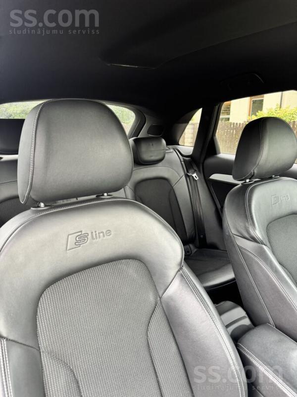 Black Audi Q3 2013 in Riga, with an engine capacity of 2.00 L and mileage of 267 thousand km for 11000 €, photo 9 on AUTOMOTO.COM.LV