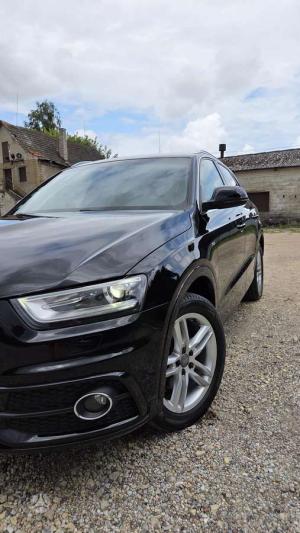 Black Audi Q3 2013 in Kaunas, with an engine capacity of 1.97 L and mileage of 228 thousand km for 11100 €, photo 3 on AUTOMOTO.COM.LV