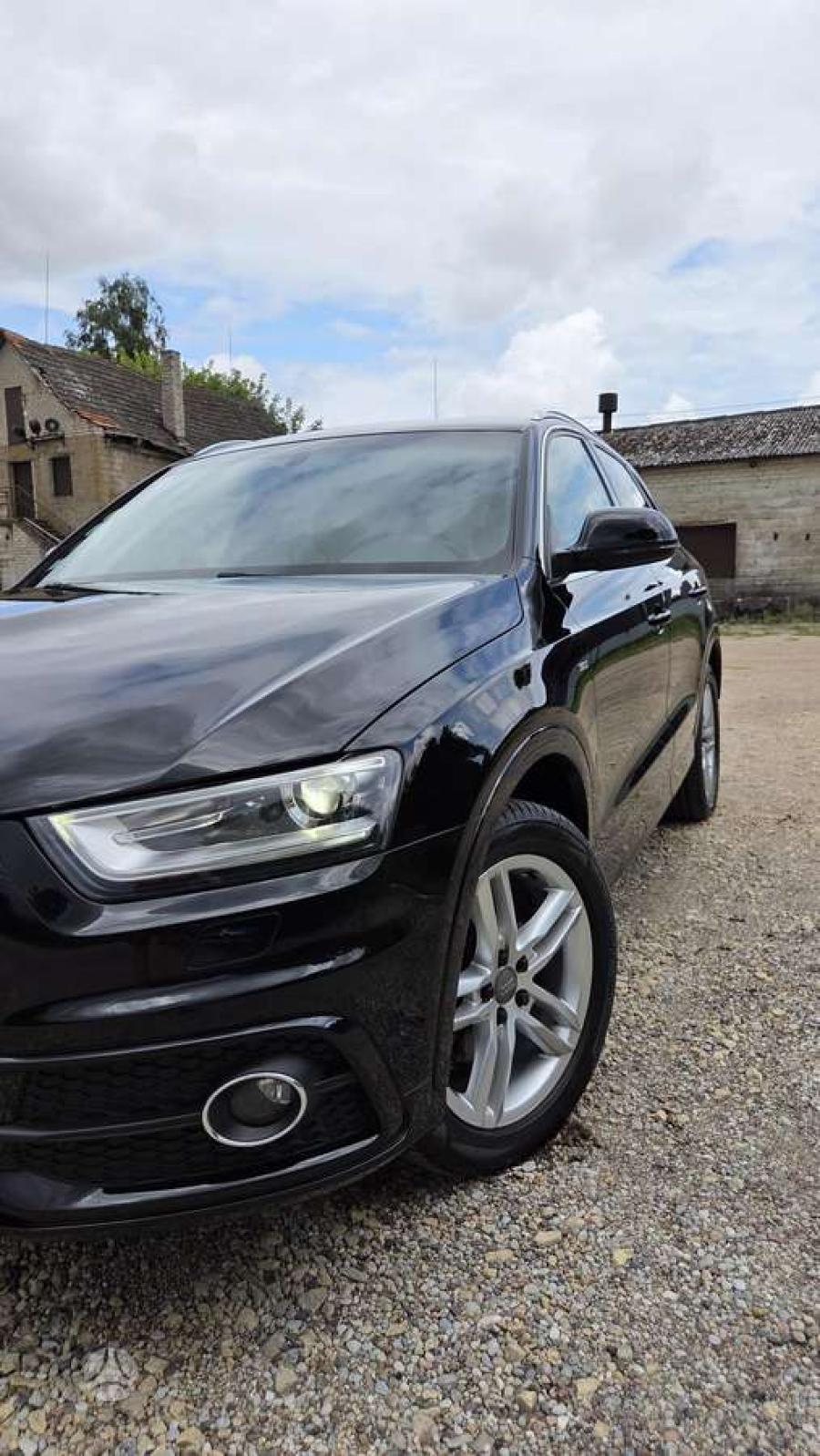Black Audi Q3 2013 in Kaunas, with an engine capacity of 1.97 L and mileage of 228 thousand km for 11100 €, photo 3 on AUTOMOTO.COM.LV