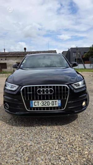 Black Audi Q3 2013 in Kaunas, with an engine capacity of 1.97 L and mileage of 228 thousand km for 11100 €, photo 6 on AUTOMOTO.COM.LV