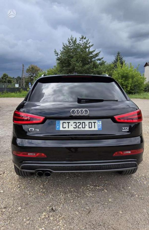 Melns Audi Q3 2013 Kauņa, ar dzinēja tilpumu 1.97 L un nobraukumu 228 tūkst. km par 11100 €, foto 6 vietnē AUTOMOTO.COM.LV