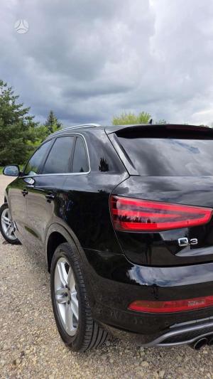 Black Audi Q3 2013 in Kaunas, with an engine capacity of 1.97 L and mileage of 228 thousand km for 11100 €, photo 9 on AUTOMOTO.COM.LV