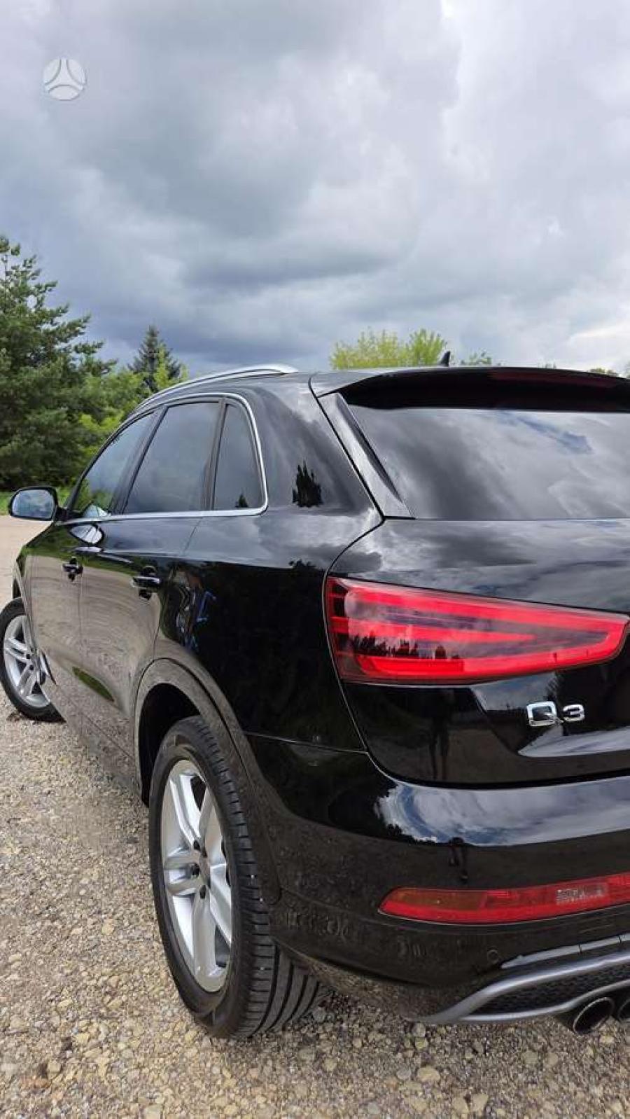 Black Audi Q3 2013 in Kaunas, with an engine capacity of 1.97 L and mileage of 228 thousand km for 11100 €, photo 9 on AUTOMOTO.COM.LV