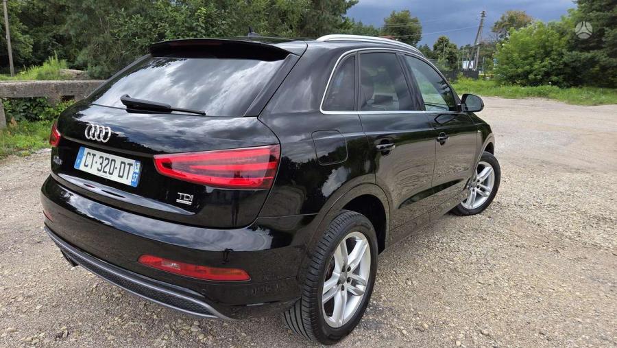 Black Audi Q3 2013 in Kaunas, with an engine capacity of 1.97 L and mileage of 228 thousand km for 11100 €, photo 10 on AUTOMOTO.COM.LV