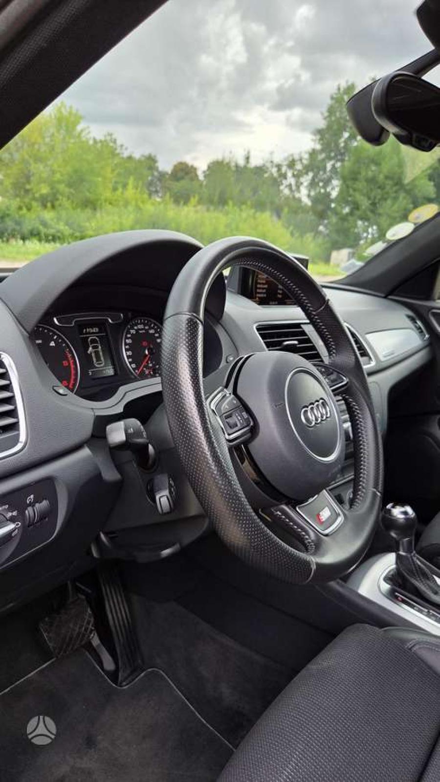 Black Audi Q3 2013 in Kaunas, with an engine capacity of 1.97 L and mileage of 228 thousand km for 11100 €, photo 17 on AUTOMOTO.COM.LV