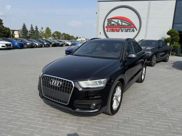 Black Audi Q3 2013 in Telschi, with an engine capacity of 1.97 L and mileage of 230 thousand km for 9200 €, photo 1 on AUTOMOTO.COM.LV