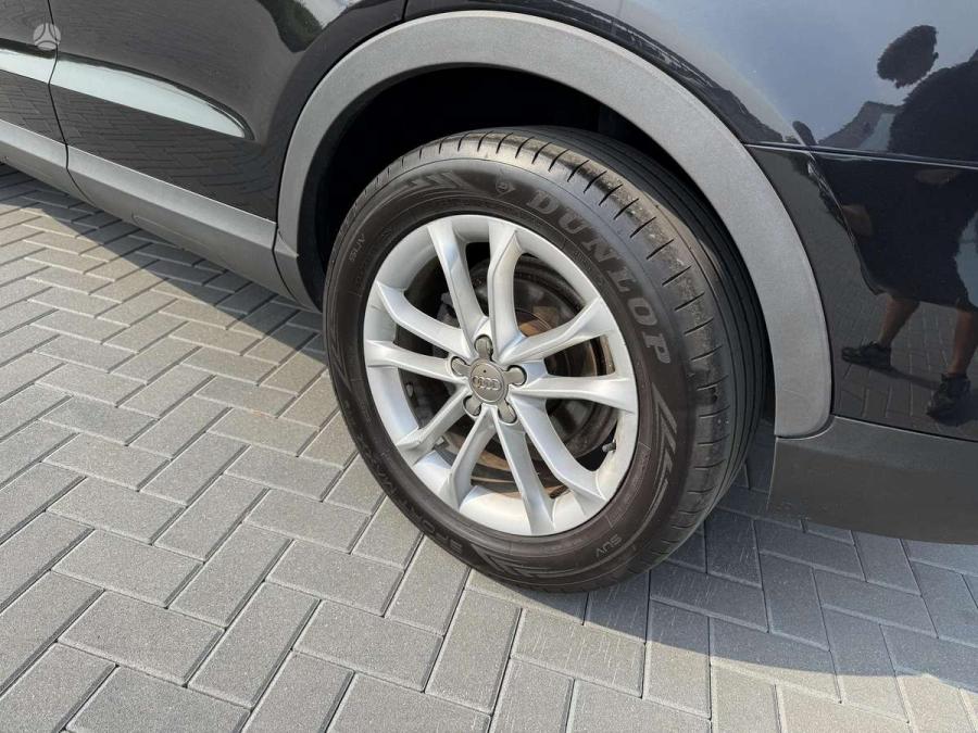 Melns Audi Q3 2013 Telšiai, ar dzinēja tilpumu 1.97 L un nobraukumu 230 tūkst. km par 9200 €, foto 15 vietnē AUTOMOTO.COM.LV