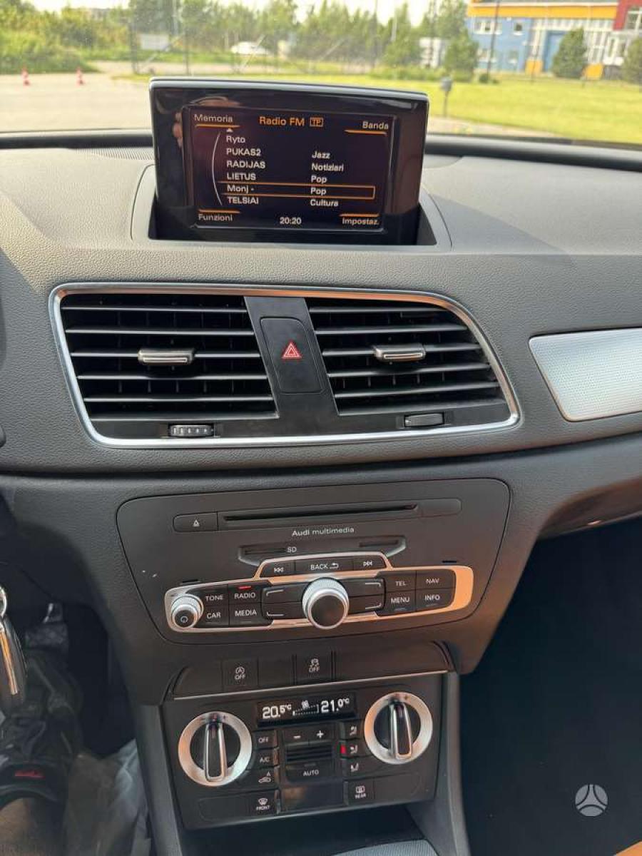 Melns Audi Q3 2013 Telšiai, ar dzinēja tilpumu 1.97 L un nobraukumu 230 tūkst. km par 9200 €, foto 27 vietnē AUTOMOTO.COM.LV