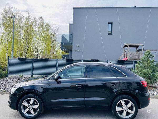 Black Audi Q3 2013 in Kaunas, with an engine capacity of 1.98 L and mileage of 228 thousand km for 9650 €, photo 3 on AUTOMOTO.COM.LV