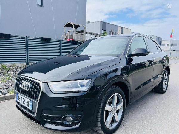 Black Audi Q3 2013 in Kaunas, with an engine capacity of 1.98 L and mileage of 228 thousand km for 9650 €, photo 4 on AUTOMOTO.COM.LV