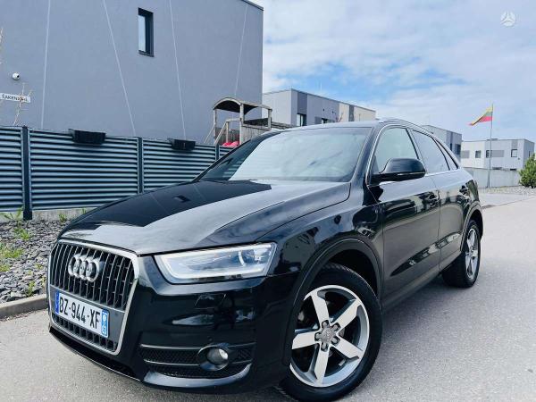 Black Audi Q3 2013 in Kaunas, with an engine capacity of 1.98 L and mileage of 228 thousand km for 9650 €, photo 7 on AUTOMOTO.COM.LV