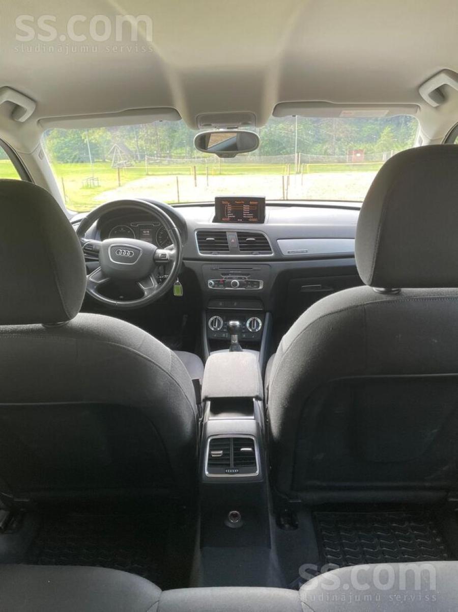 Black Audi Q3 2013 in Ogre, with an engine capacity of 2.00 L and mileage of 229 thousand km for 11000 €, photo 5 on AUTOMOTO.COM.LV