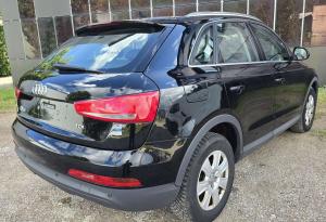 Black Audi Q3 2013 in Kaunas, with an engine capacity of 1.97 L and mileage of 275 thousand km for 5650 €, photo 8 on AUTOMOTO.COM.LV