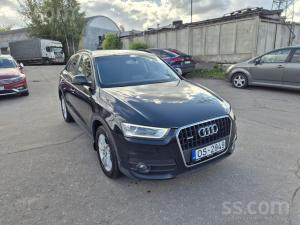Black Audi Q3 2013 in Riga, with an engine capacity of 2.00 L and mileage of 313 thousand km for 8990 €, photo 3 on AUTOMOTO.COM.LV