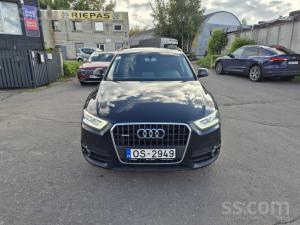 Black Audi Q3 2013 in Riga, with an engine capacity of 2.00 L and mileage of 313 thousand km for 8990 €, photo 4 on AUTOMOTO.COM.LV