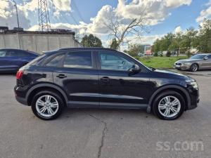 Black Audi Q3 2013 in Riga, with an engine capacity of 2.00 L and mileage of 313 thousand km for 8990 €, photo 6 on AUTOMOTO.COM.LV