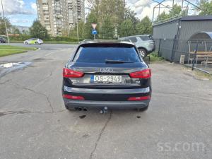 Black Audi Q3 2013 in Riga, with an engine capacity of 2.00 L and mileage of 313 thousand km for 8990 €, photo 8 on AUTOMOTO.COM.LV