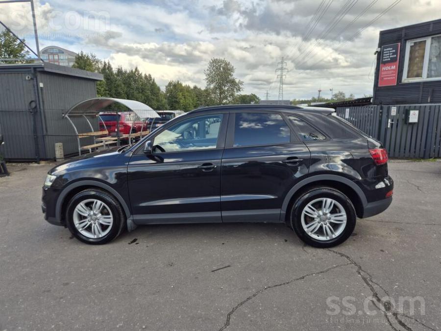 Black Audi Q3 2013 in Riga, with an engine capacity of 2.00 L and mileage of 313 thousand km for 8990 €, photo 10 on AUTOMOTO.COM.LV