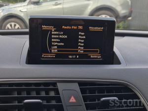 Black Audi Q3 2013 in Riga, with an engine capacity of 2.00 L and mileage of 313 thousand km for 8990 €, photo 15 on AUTOMOTO.COM.LV