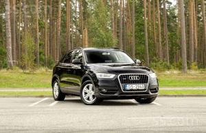 Black Audi Q3 2013 in Riga, with an engine capacity of 2.00 L and mileage of 313 thousand km for 8990 €, photo 3 on AUTOMOTO.COM.LV