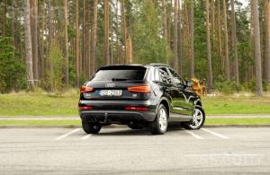Black Audi Q3 2013 in Riga, with an engine capacity of 2.00 L and mileage of 313 thousand km for 8990 €, photo 6 on AUTOMOTO.COM.LV