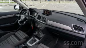 Black Audi Q3 2013 in Riga, with an engine capacity of 2.00 L and mileage of 313 thousand km for 8990 €, photo 11 on AUTOMOTO.COM.LV
