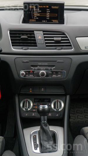 Black Audi Q3 2013 in Riga, with an engine capacity of 2.00 L and mileage of 313 thousand km for 8990 €, photo 13 on AUTOMOTO.COM.LV