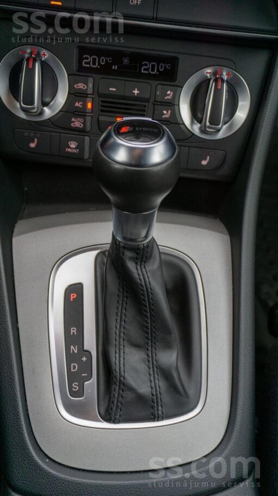 Black Audi Q3 2013 in Riga, with an engine capacity of 2.00 L and mileage of 313 thousand km for 8990 €, photo 16 on AUTOMOTO.COM.LV