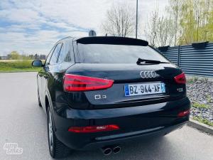 Melns Audi Q3 2013 Kauņa, ar dzinēja tilpumu 2.00 L un nobraukumu 235 tūkst. km par 9600 €, foto 7 vietnē AUTOMOTO.COM.LV