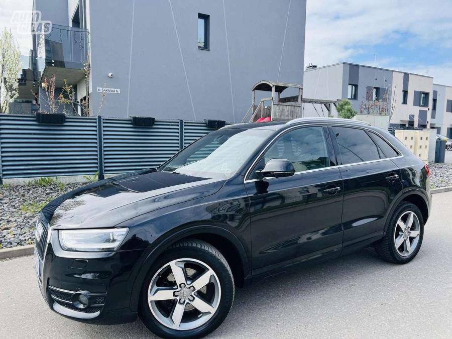 Melns Audi Q3 2013 Kauņa, ar dzinēja tilpumu 2.00 L un nobraukumu 235 tūkst. km par 9600 €, foto 8 vietnē AUTOMOTO.COM.LV