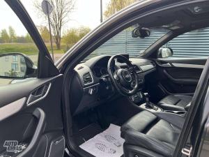 Melns Audi Q3 2013 Kauņa, ar dzinēja tilpumu 2.00 L un nobraukumu 235 tūkst. km par 9600 €, foto 21 vietnē AUTOMOTO.COM.LV