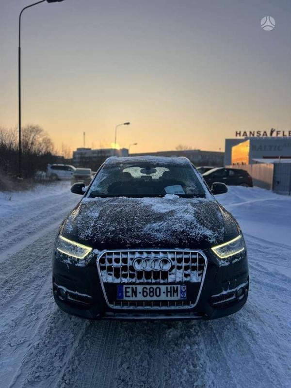 Melns Audi Q3 2014 Panevēža, ar dzinēja tilpumu 1.97 L un nobraukumu 274 tūkst. km par 9900 €, foto 2 vietnē AUTOMOTO.COM.LV