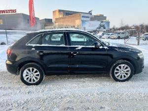 Black Audi Q3 2014 in Panevezys, with an engine capacity of 1.97 L and mileage of 274 thousand km for 9900 €, photo 8 on AUTOMOTO.COM.LV