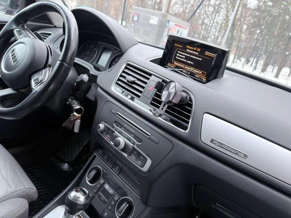 Melns Audi Q3 2014 Kauņa, ar dzinēja tilpumu 1.97 L un nobraukumu 295 tūkst. km par 13300 €, foto 6 vietnē AUTOMOTO.COM.LV