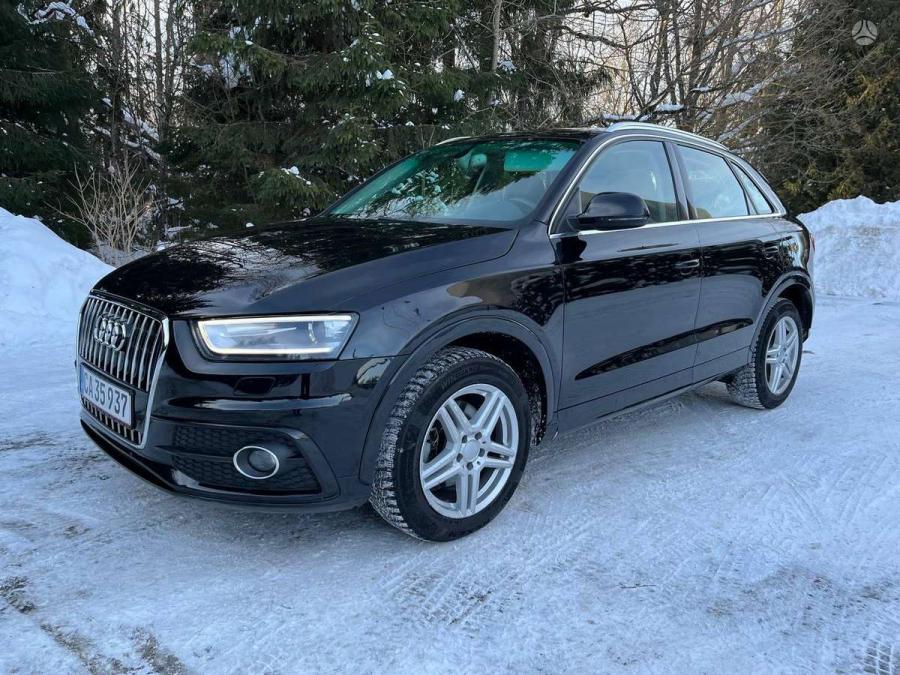Black Audi Q3 2014 in Telschi, with an engine capacity of 2.00 L and mileage of 164 thousand km for 12000 €, photo 1 on AUTOMOTO.COM.LV