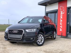 Black Audi Q3 2014 in Kaunas, with an engine capacity of 2.00 L and mileage of 273 thousand km for 11999 €, photo  on AUTOMOTO.COM.LV