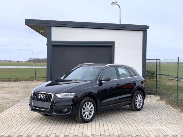 Melns Audi Q3 2014 Kauņa, ar dzinēja tilpumu 2.00 L un nobraukumu 273 tūkst. km par 11999 €, foto 3 vietnē AUTOMOTO.COM.LV