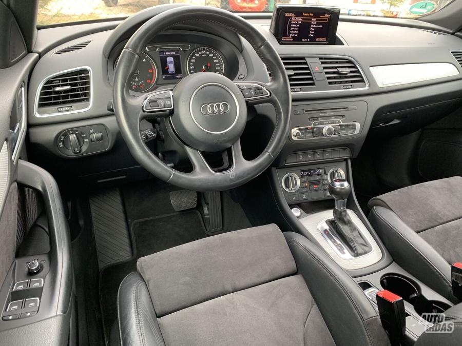 Black Audi Q3 2014 in Kaunas, with an engine capacity of 2.00 L and mileage of 273 thousand km for 11999 €, photo 13 on AUTOMOTO.COM.LV