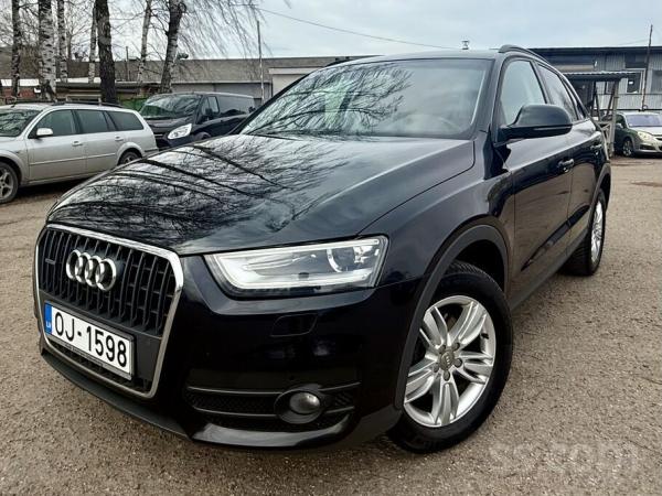 Melns Audi Q3 2014 Rīga, ar dzinēja tilpumu 2.00 L un nobraukumu 0 tūkst. km par 9990 €, foto 1 vietnē AUTOMOTO.COM.LV