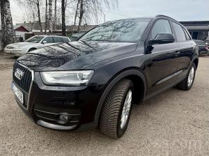 Black Audi Q3 2014 in Riga, with an engine capacity of 2.00 L and mileage of 0 thousand km for 9990 €, photo 3 on AUTOMOTO.COM.LV