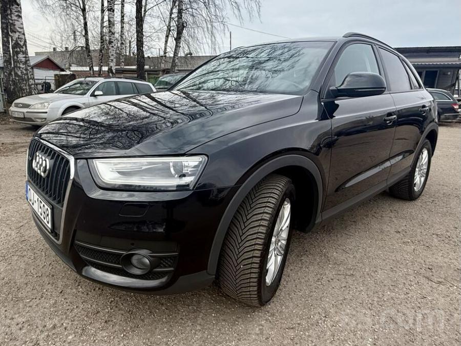 Black Audi Q3 2014 in Riga, with an engine capacity of 2.00 L and mileage of 0 thousand km for 9990 €, photo 3 on AUTOMOTO.COM.LV